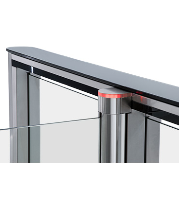 ST-01 Speed gate with built-in card capture reader | PERCo