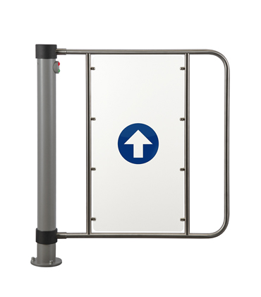 WHD-05 electromechanical swing gate with swing panel ASG-900 | PERCo
