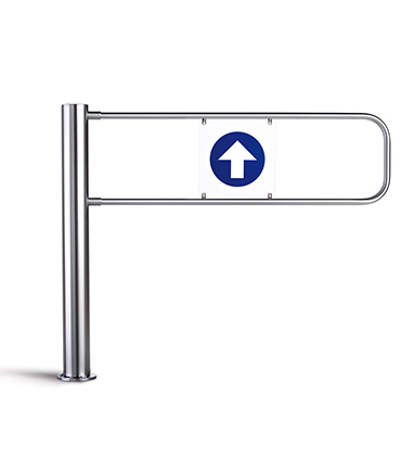 WMD-05S motorized swing gate with swing panel AG-900 | PERCo